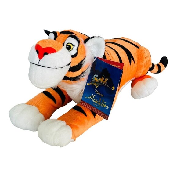 Disney | Toys | Disney Store Aladdin Rajah Jasmine Pet Tiger Plush ...